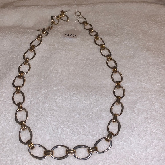 Vintage | Jewelry | Vintage 2 Tone Chain Necklace | Poshmark